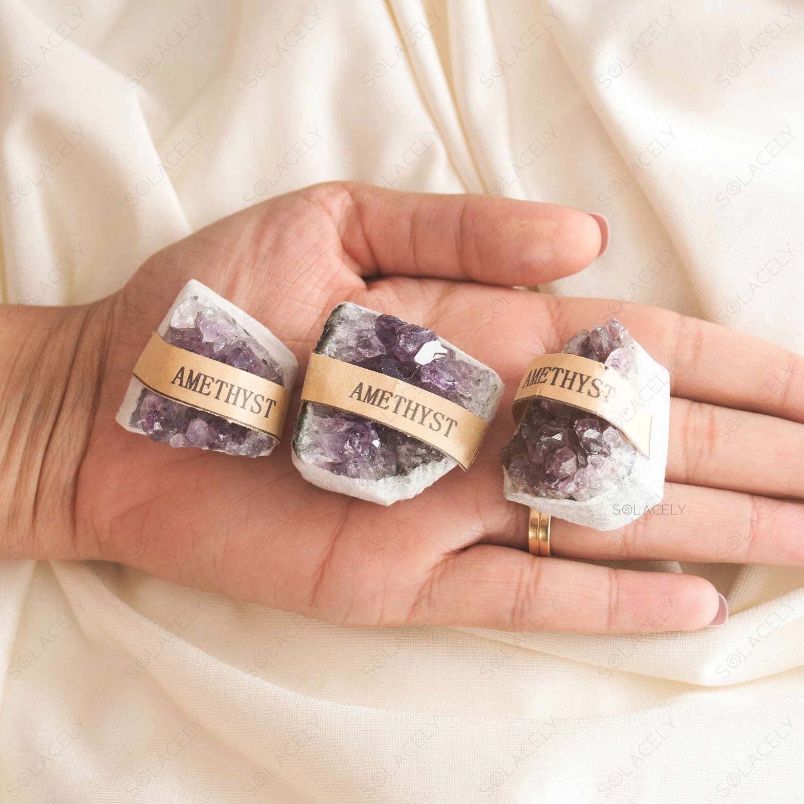 Amethyst Brazilian Cluster - Shop Now on Solacely