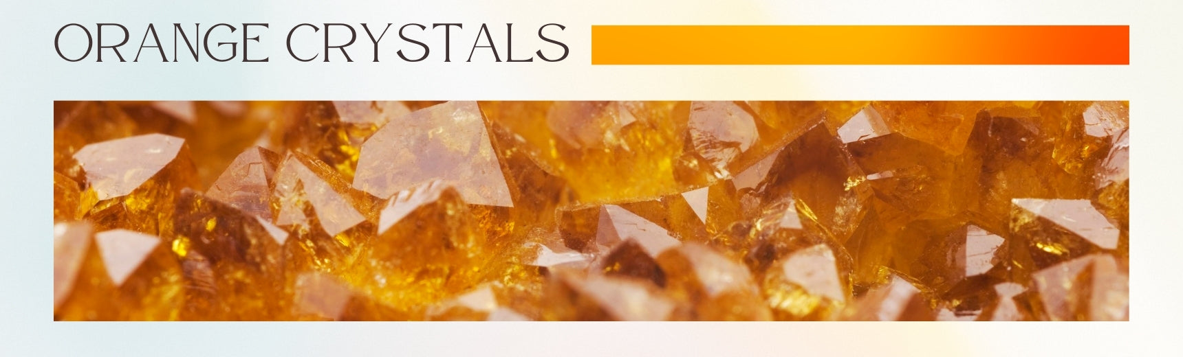 Orange Crystals: Ignite Passion & Creativity - Solacely